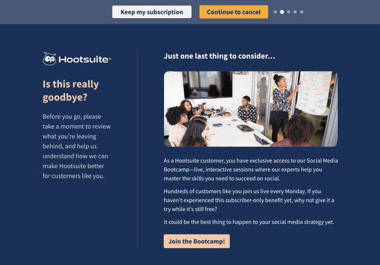 Seamless, Custom-Branded Cancellation Flows | ProsperStack